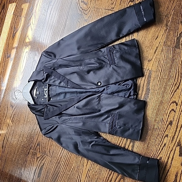 bebe | Jackets & Coats | Bebe Satin Blazer | Poshmark